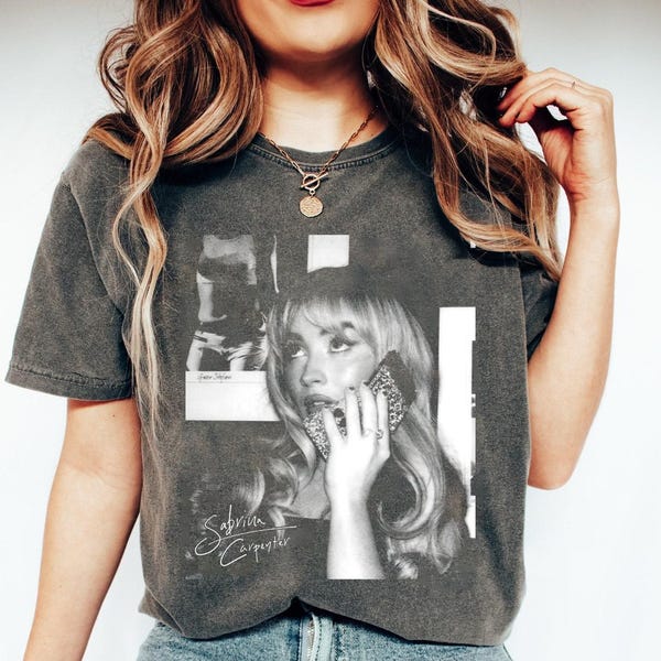 Girls Sabrina Carpenter Shirts - Etsy UK