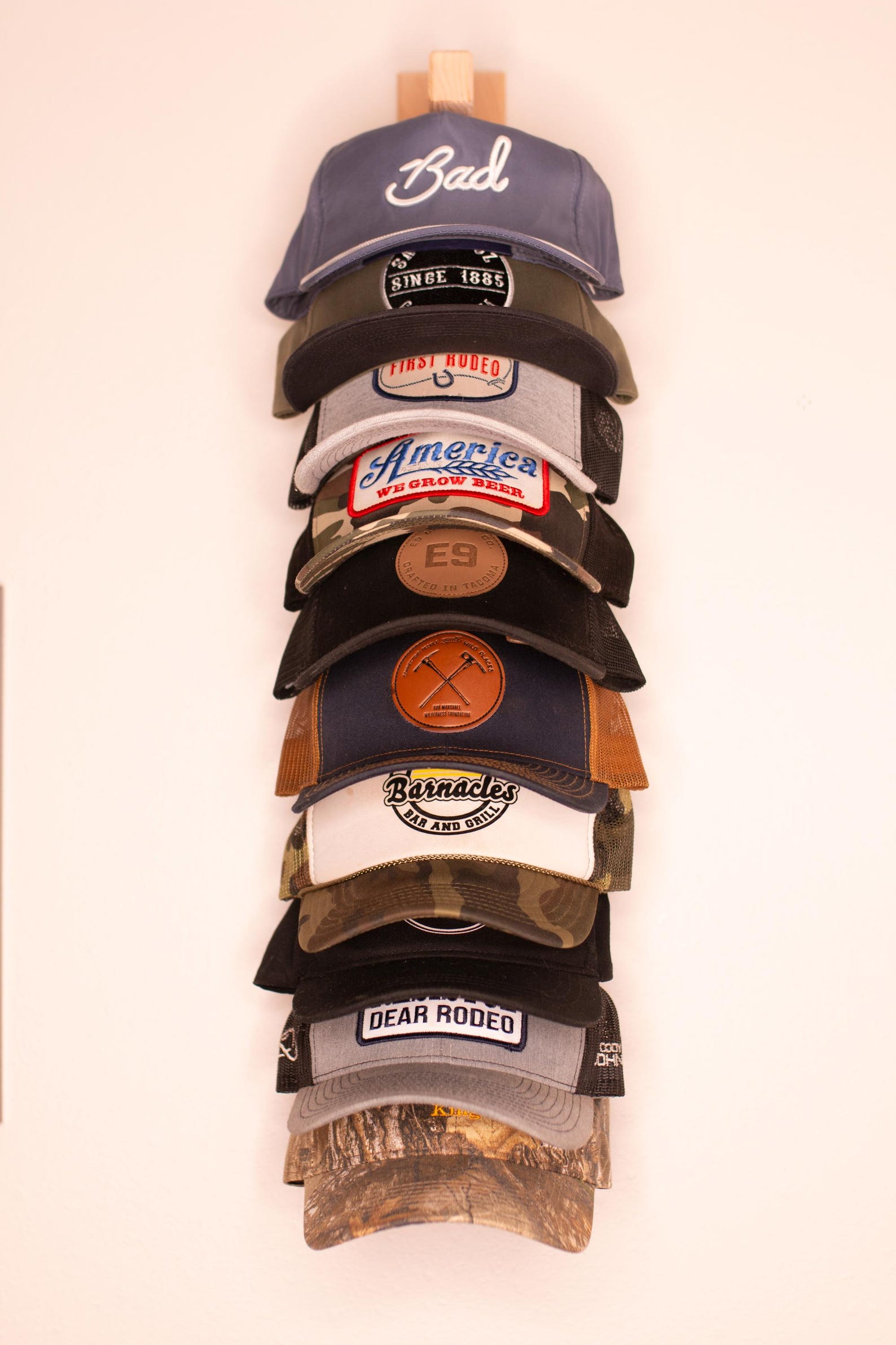 Wall-mounted Hat and Sunglass Rack Combo: Rustic Accessory Organizer - Etsy
