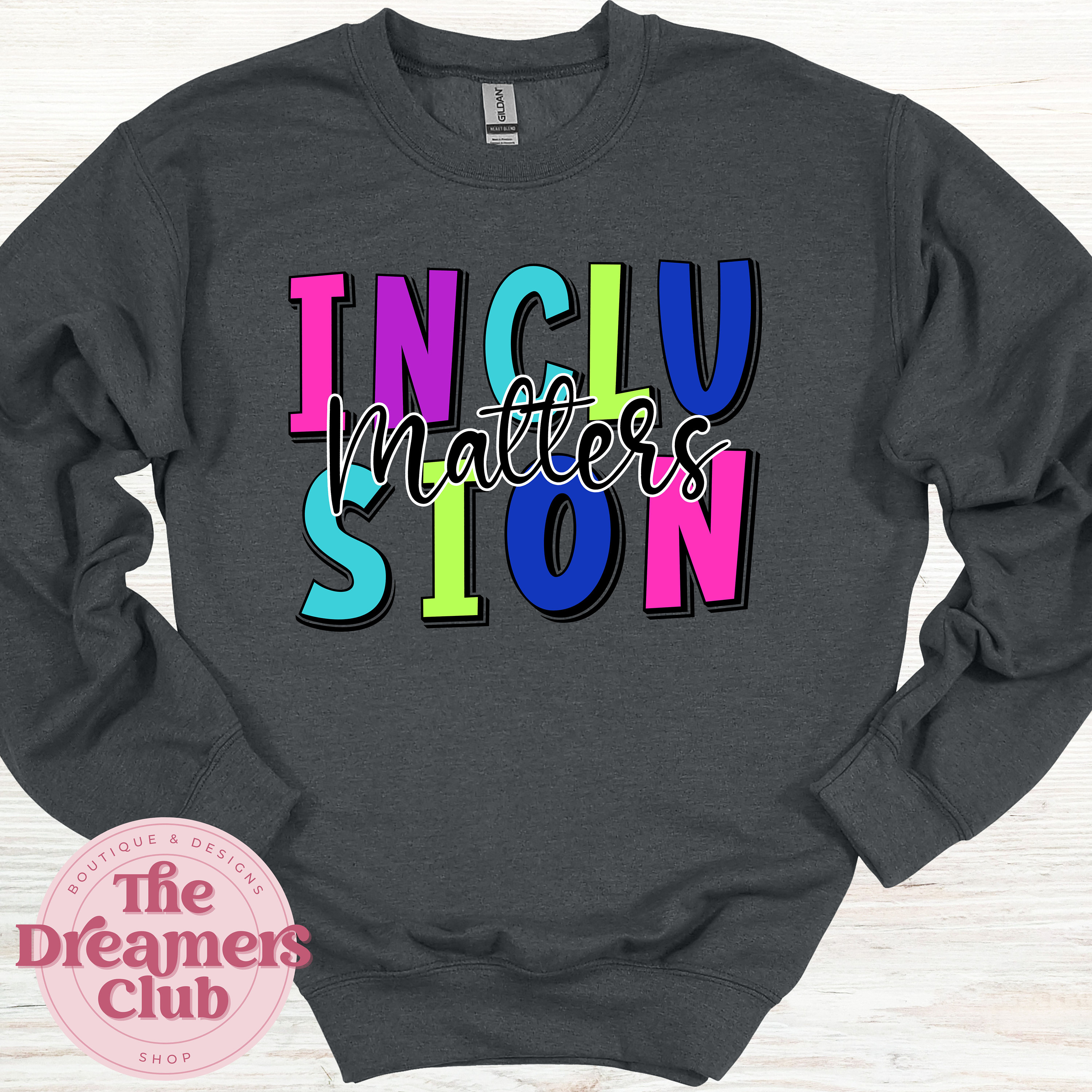 Inclusion Matters PNG, Popping Bright , Scribble Doodle, Digital File ...