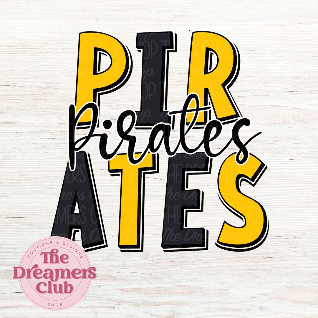 Pirates PNG, Mascot PNG, Popping Bright ,yellow Black Scribble Doodle ...