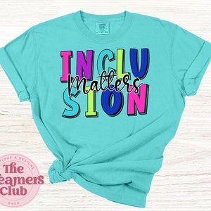 Inclusion Matters PNG, Popping Bright , Scribble Doodle, Digital File ...