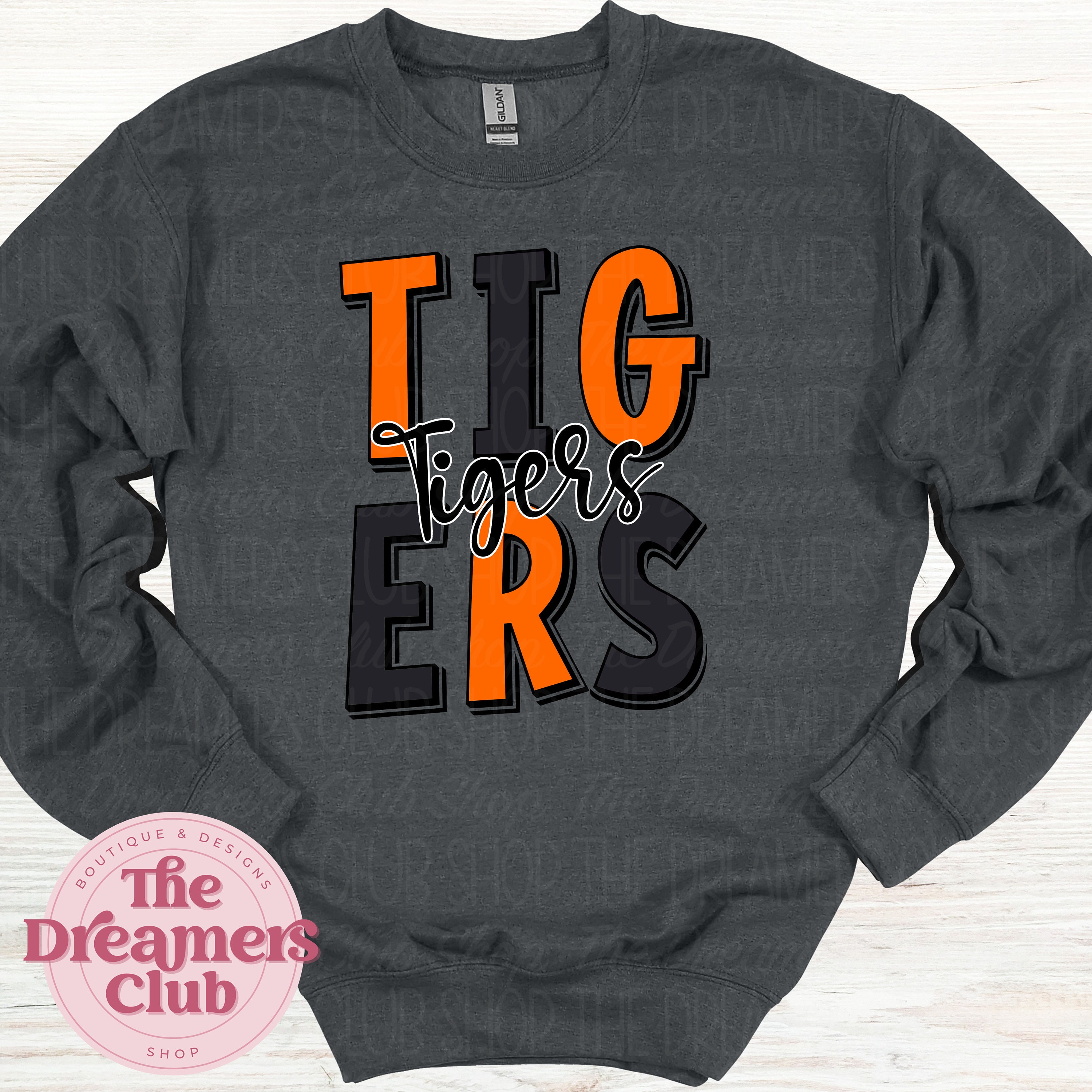 Tigers PNG, Mascot PNG, Popping Bright , Orange & Black, Scribble ...