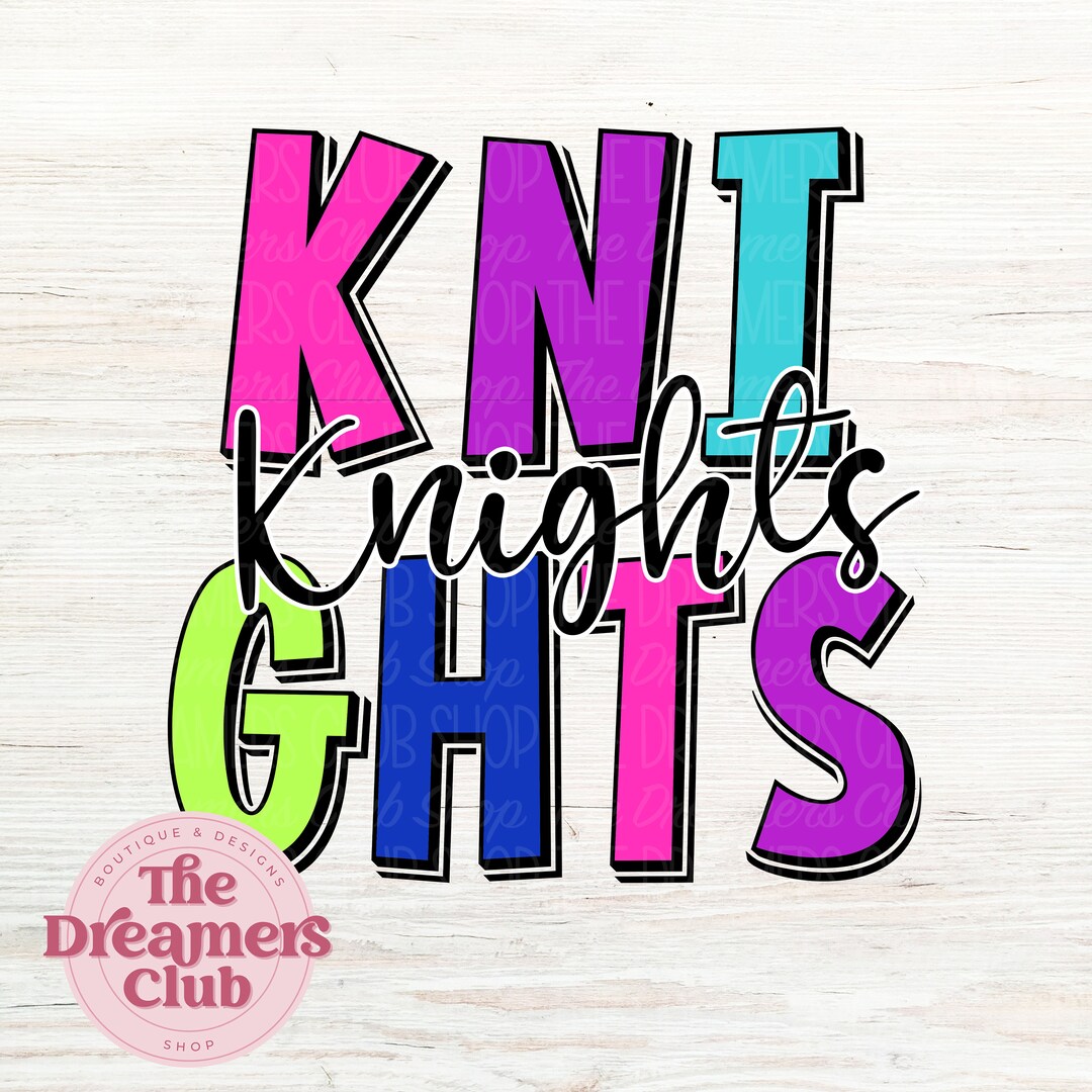 Knights PNG, Mascot PNG, Popping Bright , Scribble Doodle, Digital File ...