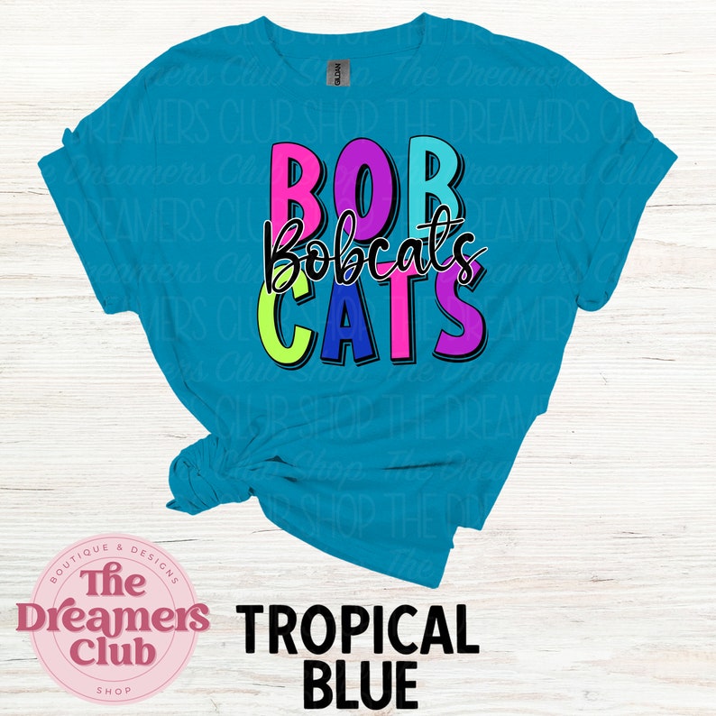 Bobcats PNG, Mascot PNG, Popping, Bright, Scribble Doodle, Digital File ...
