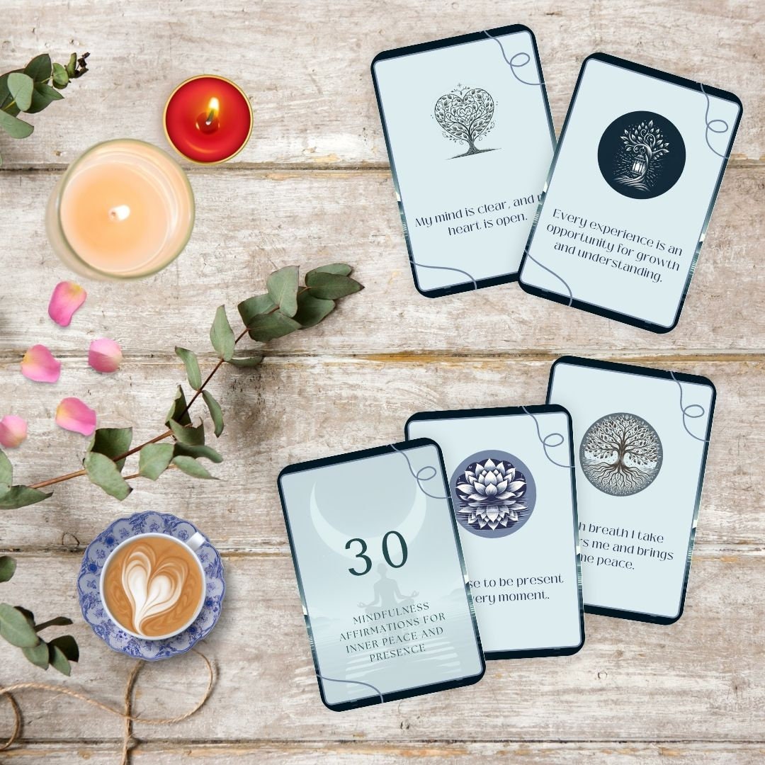 Mindfulness Affirmation Cards | Printable Affirmation Cards ...