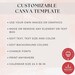 Personalized 2024 Valentine's Wall Photo Calendar, Canva Template ...