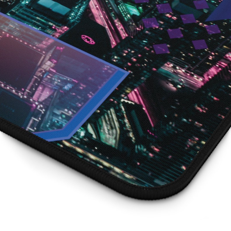 Neon City Gaming Desk Mat, E-boy E-girl Gaming Mouse Pad, Cute Office ...