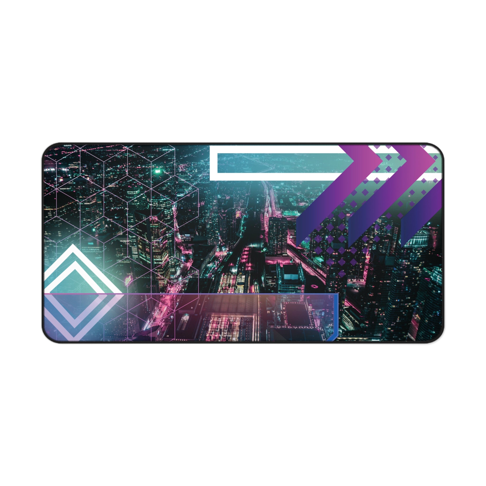 Neon City Gaming Desk Mat, E-boy E-girl Gaming Mouse Pad, Cute Office ...