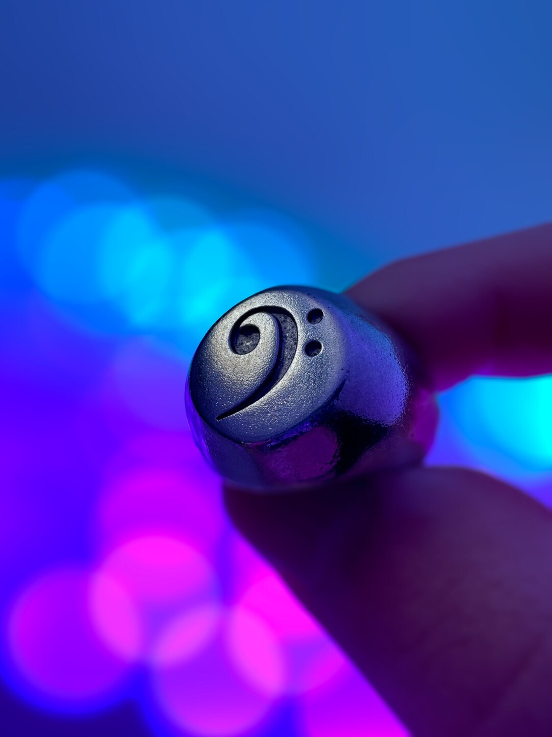 Bass Clef Ring Hand Forged - Etsy