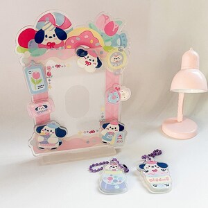 Acrylic Kpop Photocard Frame - Polaroid Photo Holder Standee - Cute ...