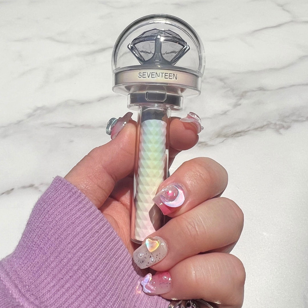 SVT Mini Lightstick Keychain Carot Bong K-pop Light Stick - Etsy