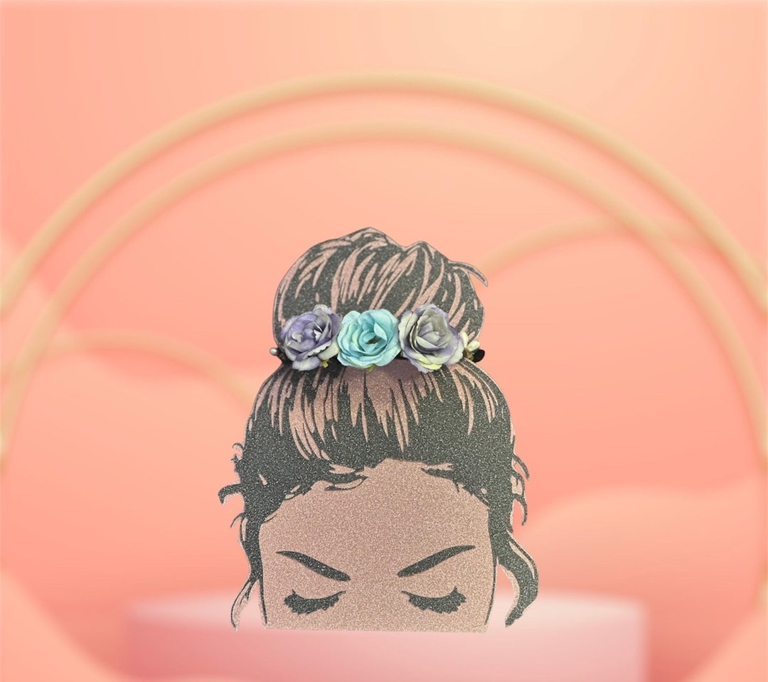 Bun Crown - Etsy