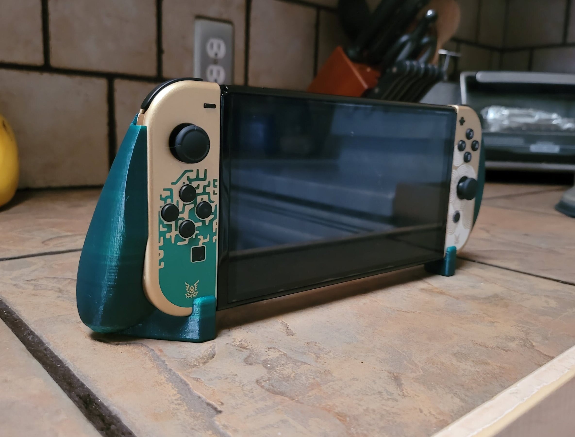 3D Printed Enhanced Nintendo Switch Grip With Stand Perfect for Gaming ...