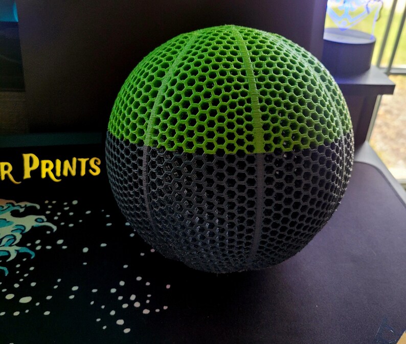 Custom 3D Printed Basketballs Unique Flex PLA Design Available in Child ...
