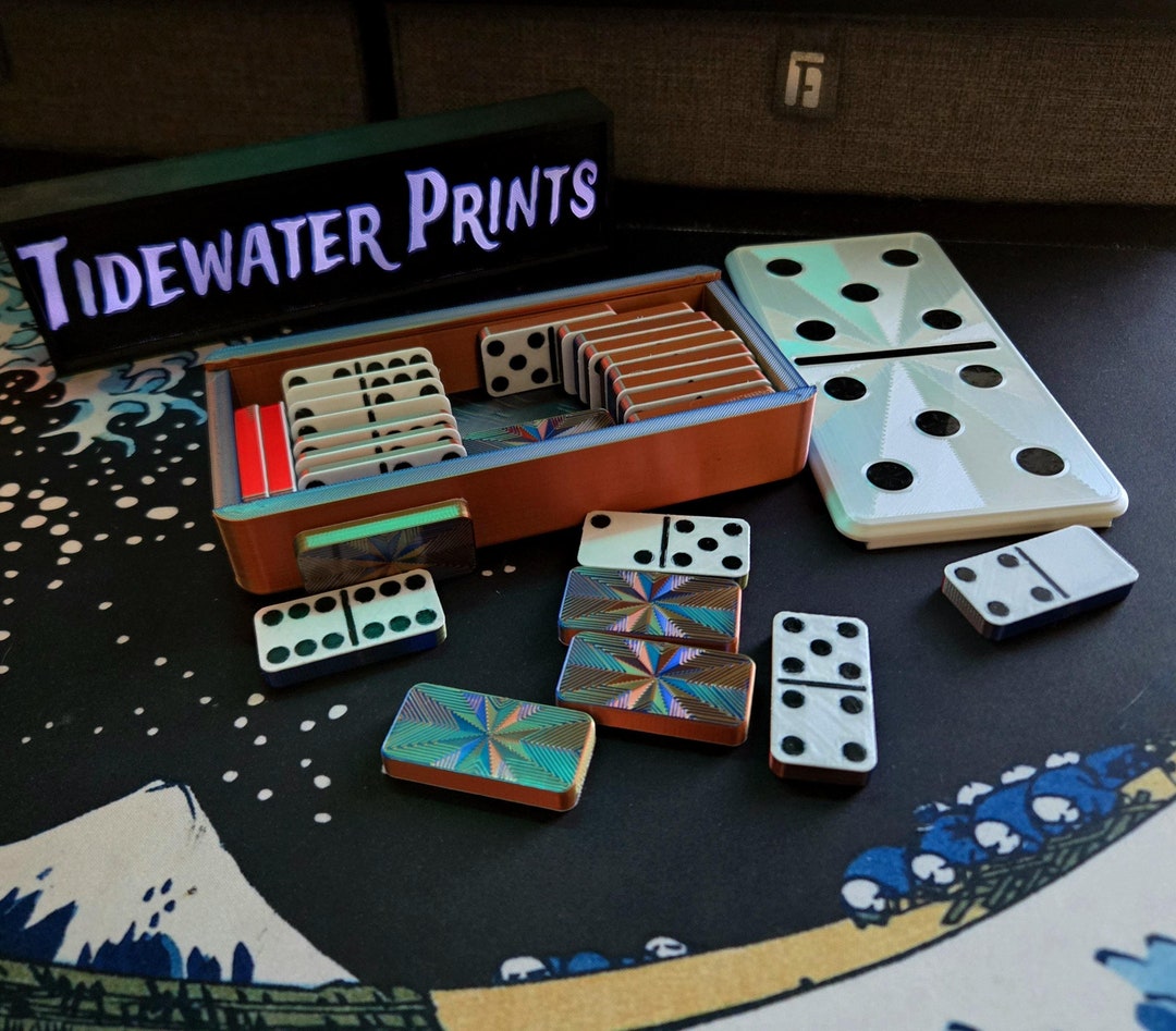 Custom 3D Printed Domino Set Your New Favorite Game Night Flex - Etsy