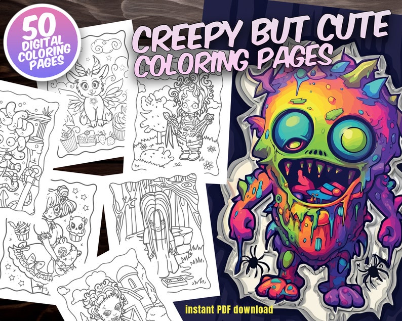 Halloween Coloring Book for Kids Halloween Party Kid Halloween Activity ...