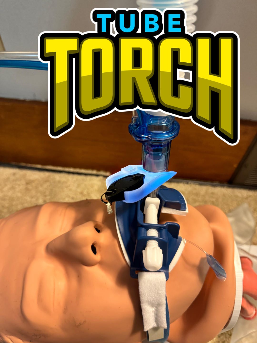 TUBE RAMP TORCH. Endotracheal Tube / Advanced Airway Tool With Built in ...