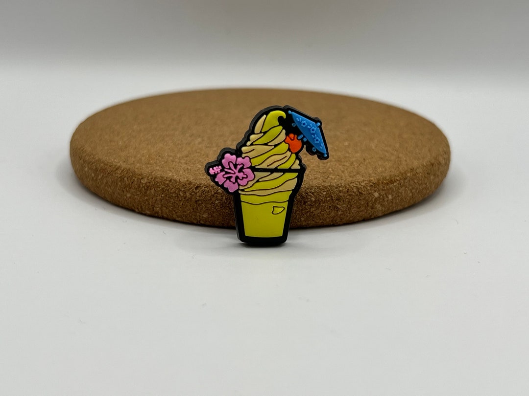 Pineapple Dole Whip Tropical Drink Croc Charm - Etsy