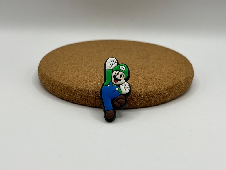 Jumping Super Mario Bros. Mario and Luigi Croc Charm Jibbitz - Etsy