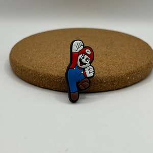 Jumping Super Mario Bros. Mario and Luigi Croc Charm - Etsy