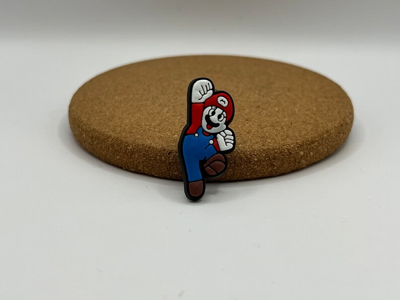 Jumping Super Mario Bros. Mario and Luigi Croc Charm Jibbitz - Etsy