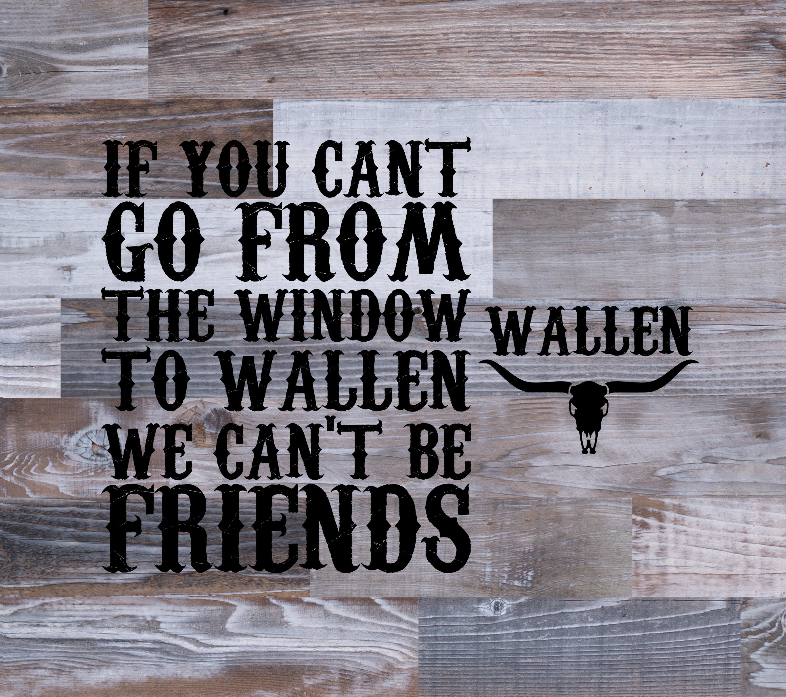 Retro Wallen Bull Skull PNG Wallen Bull Skull Distressed PNG - Etsy