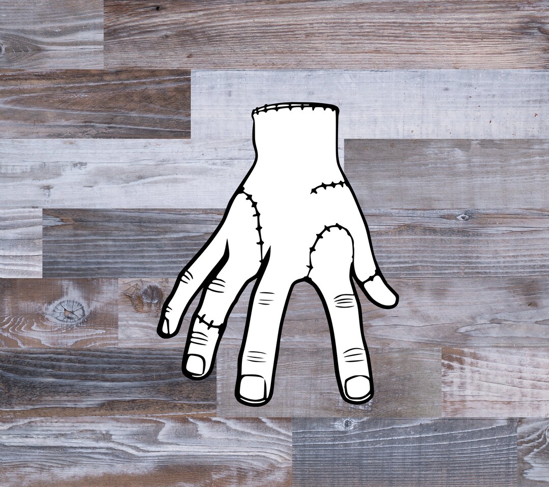 Addams Family, Thing Hand Svg, Png, Layered Instant Download - Etsy