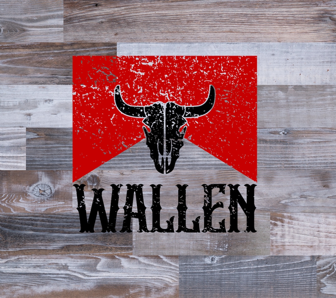 Wallen Bull Png, Country Western Png, Cowboy Digital Design, Wallen ...
