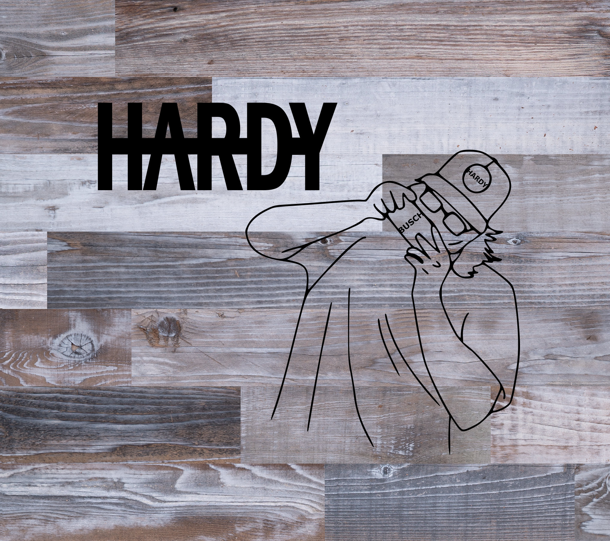 Hardy Hardy Drinking Beer Hardy Png SVG Country Music - Etsy
