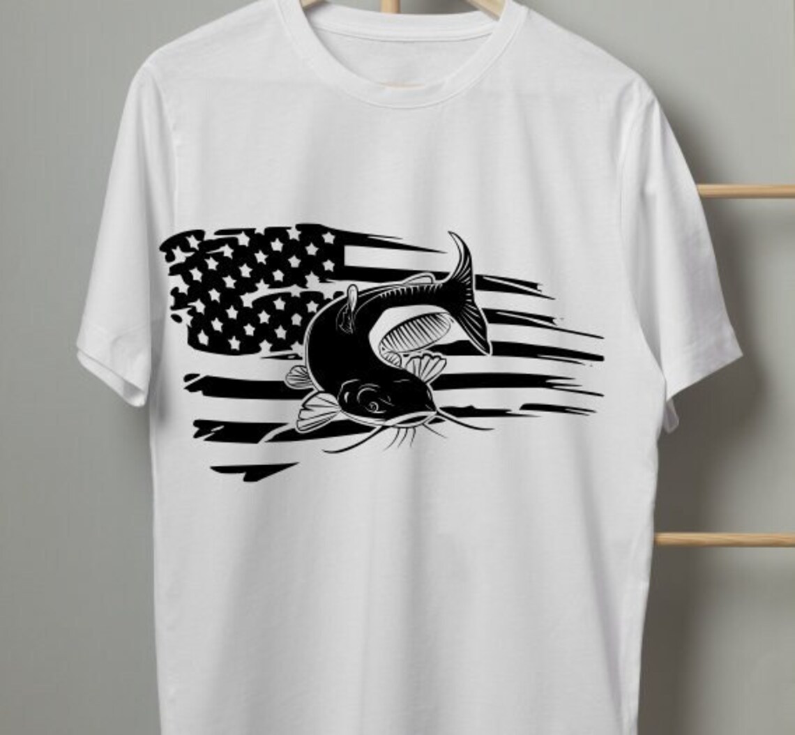 Catfish Clipart Catfish Svg Files Catfish Png Catfish Stencil Catfish ...