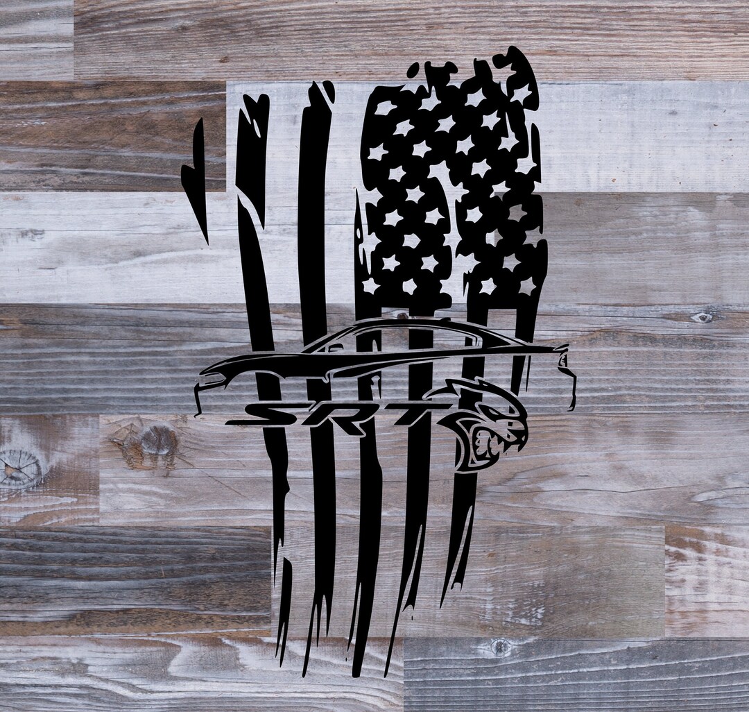 Dodge Hellcat Flag Srt Svg File Instant Download - Etsy Singapore