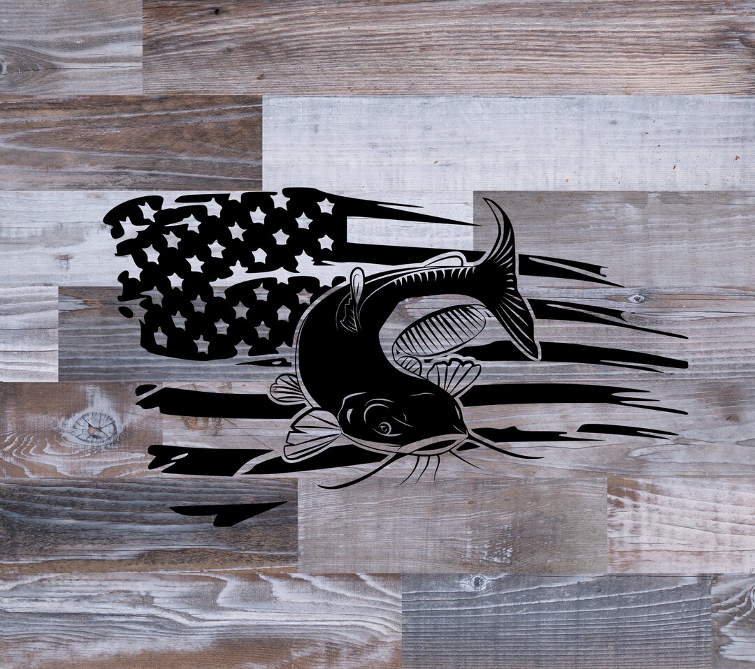 Catfish Clipart | Catfish Svg Files | Catfish Png | Catfish Stencil ...