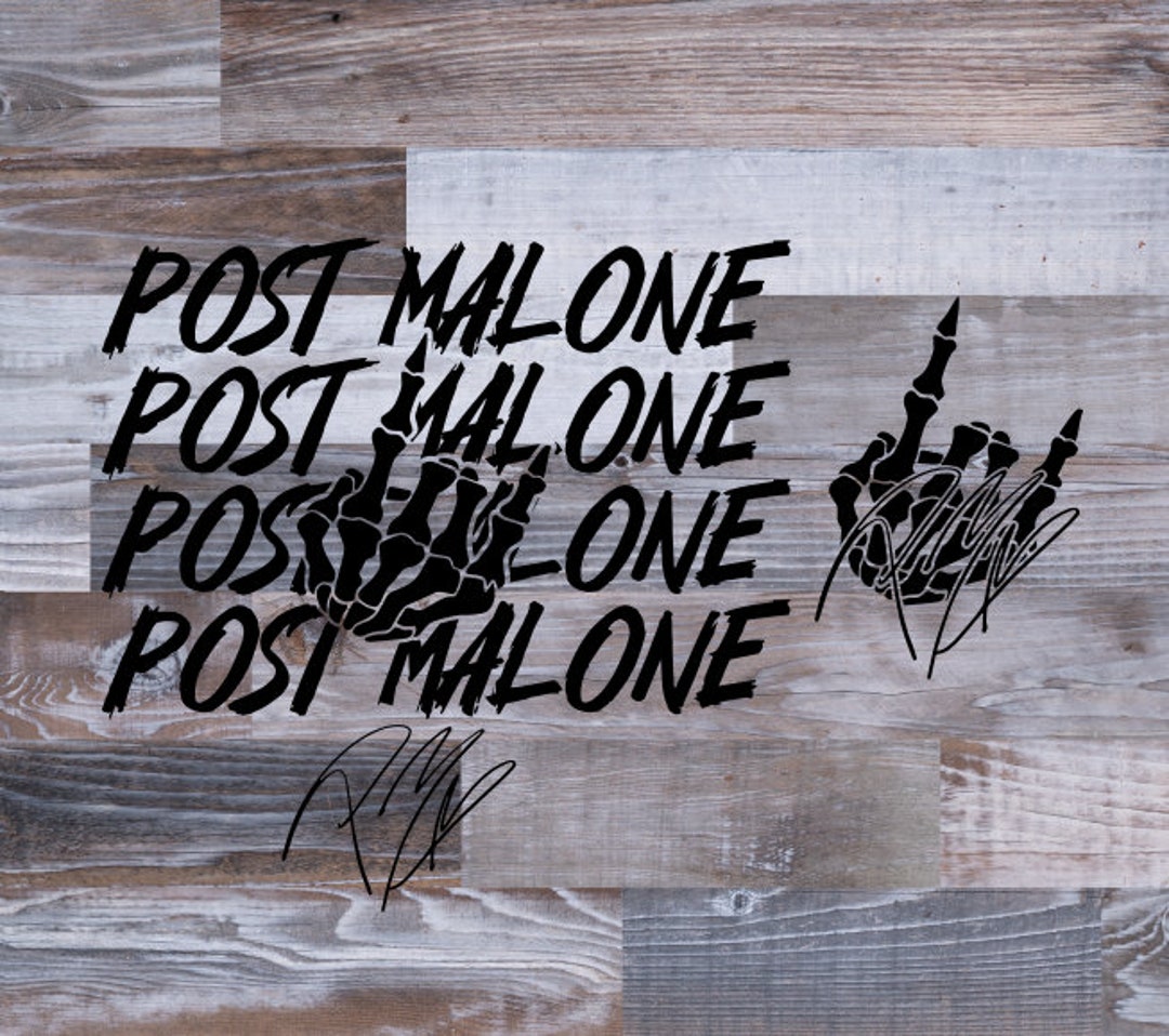 Post Malone Svg Bundle Instant Download Files Cut for - Etsy Australia