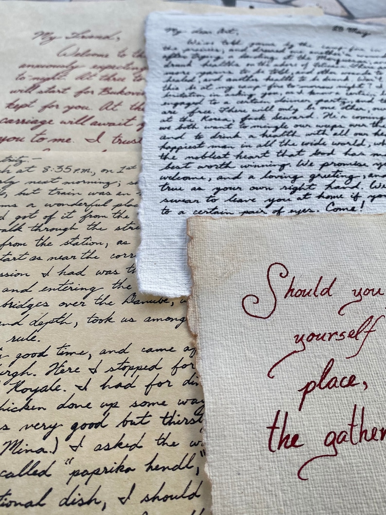 Custom Handwritten D&D/TTRPG Prop, Letter, Document - Etsy