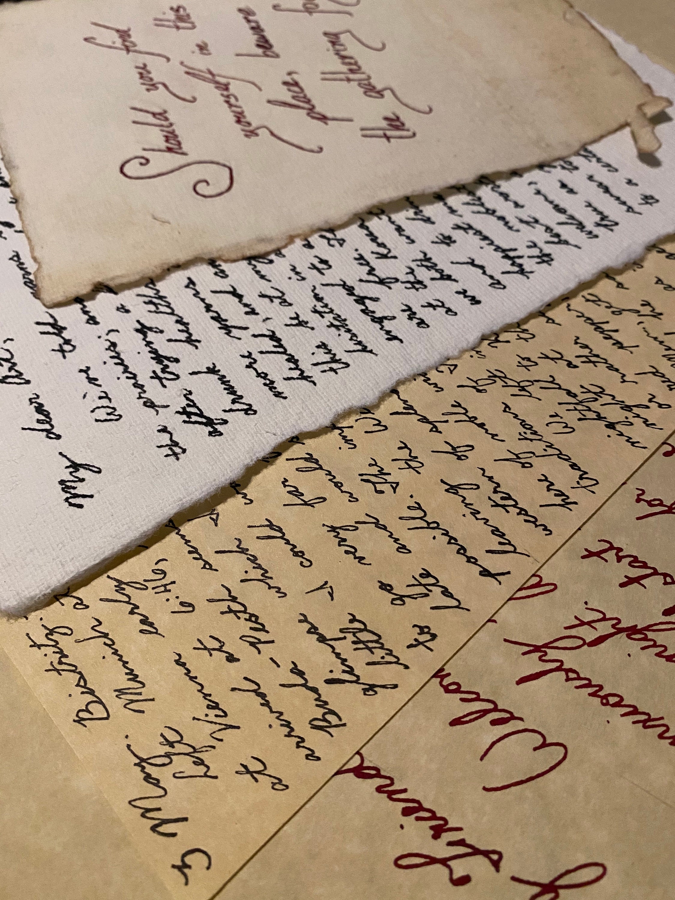 Custom Handwritten D&D/TTRPG Prop, Letter, Document - Etsy