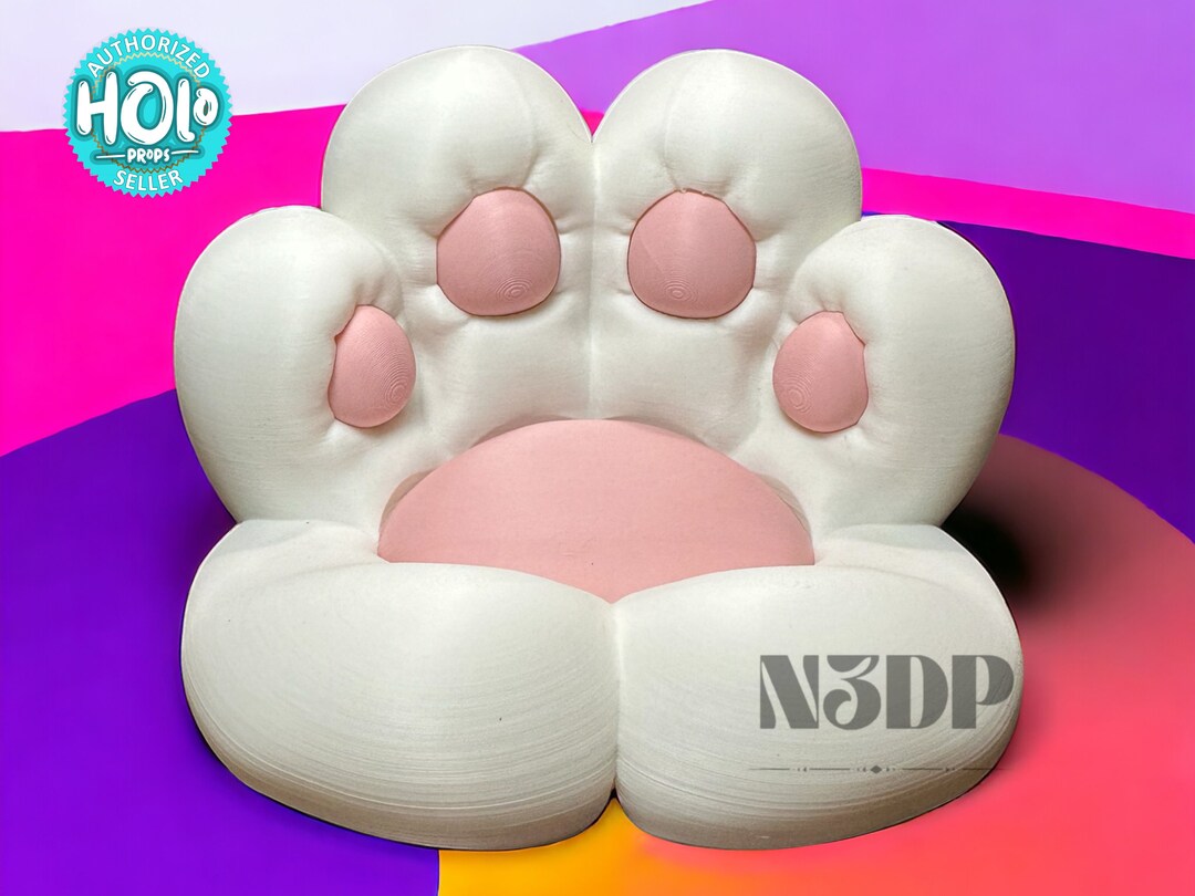 Kawaii Cat Paw Phone Holder Holoprops 3D Printed - Etsy