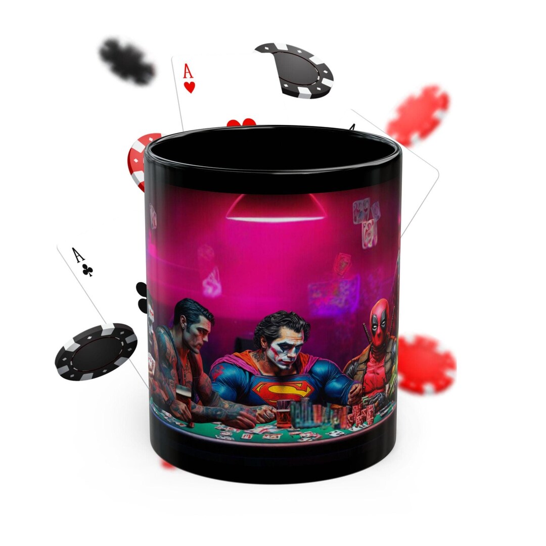 Joker Gamer Mug, DC Joker Espresso Cup, College Student Coffee Mug ...