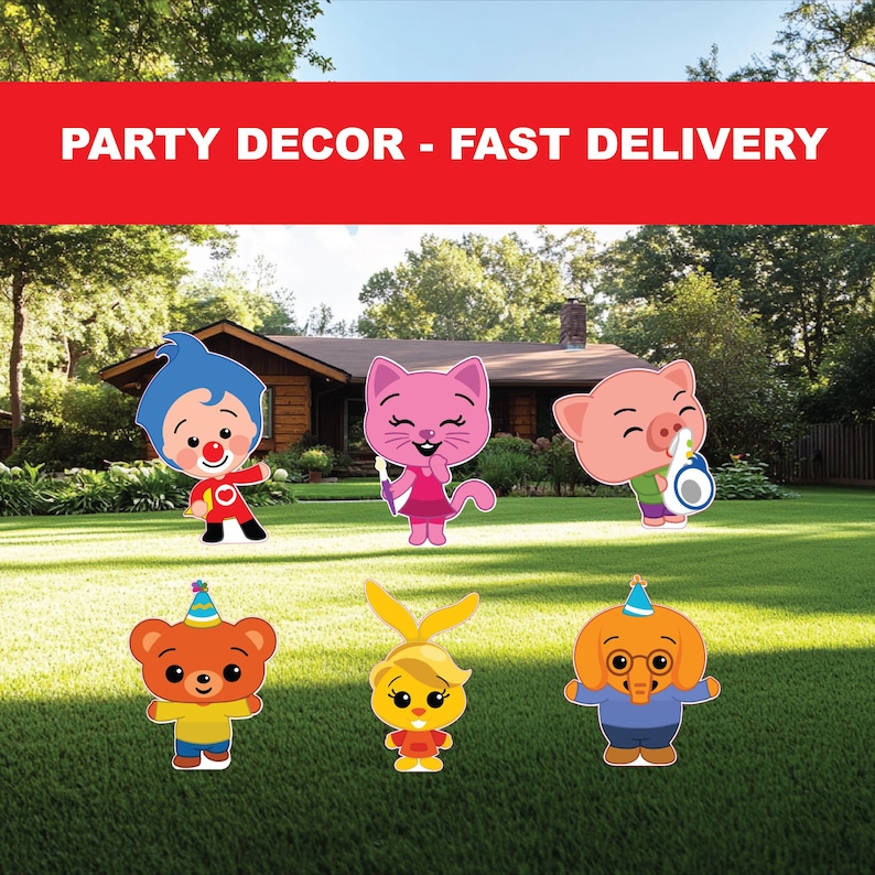 Clown Standee Character Prop Kids Party Decoration Cutouts Birthday ...