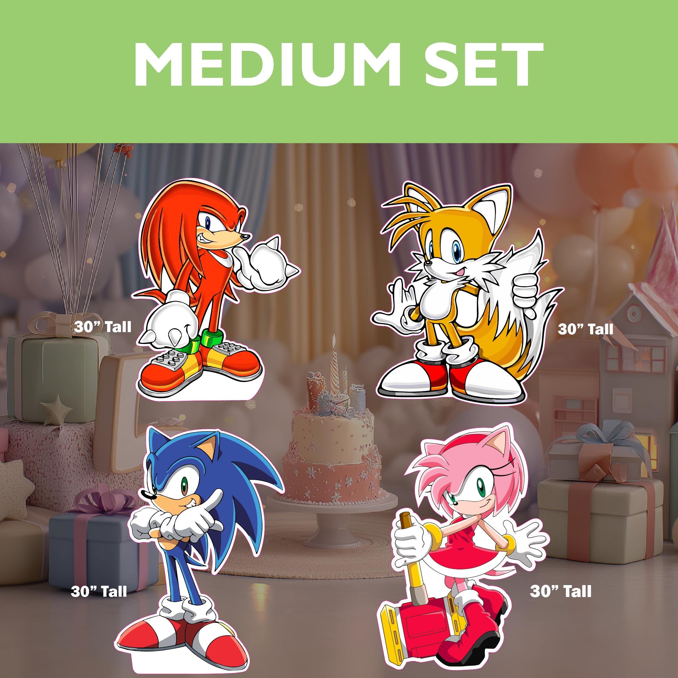 Sonic the Hedgehog Cutout | Birthday Party Yard Sign Standee ...