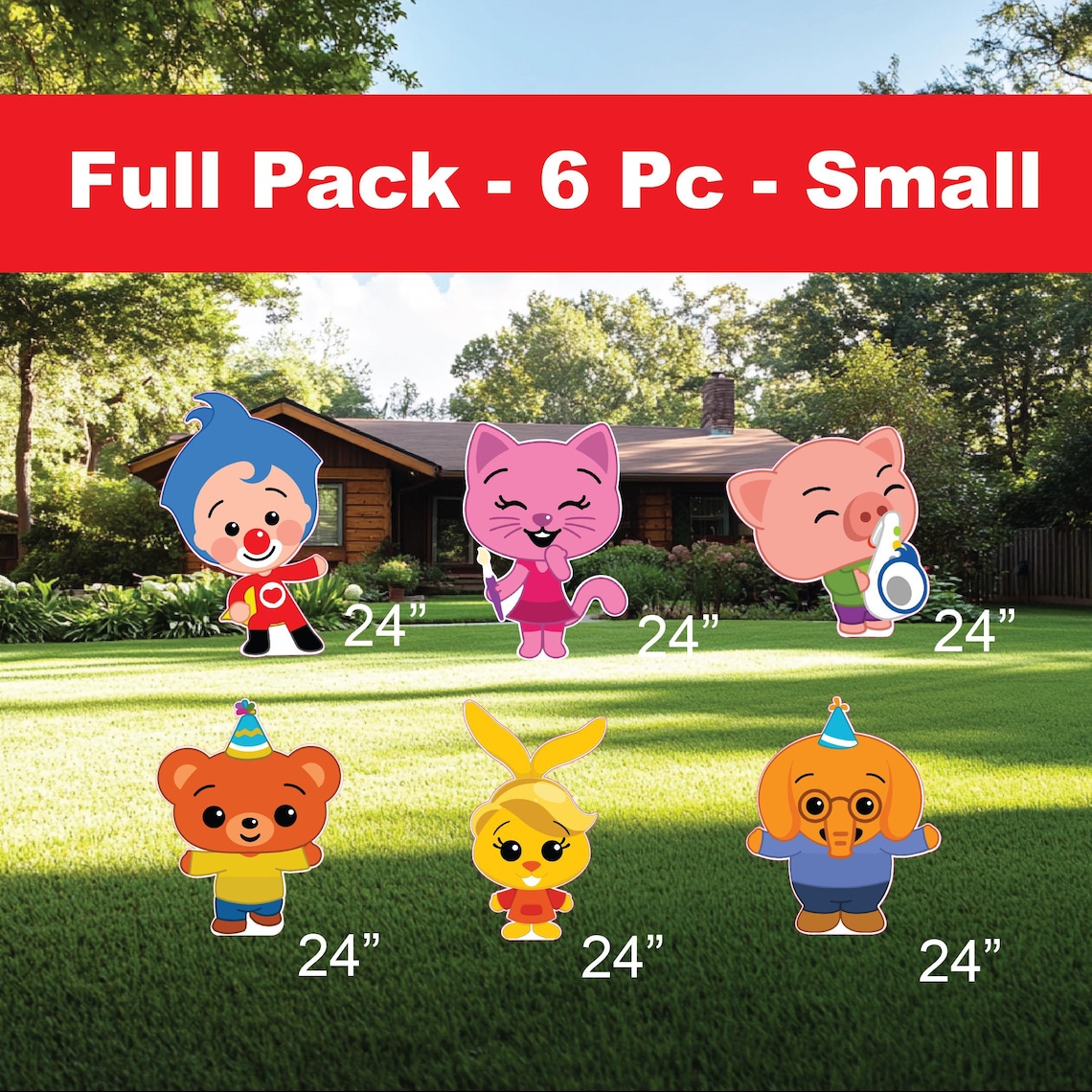 Clown Standee Character Prop Kids Party Decoration Cutouts Birthday ...