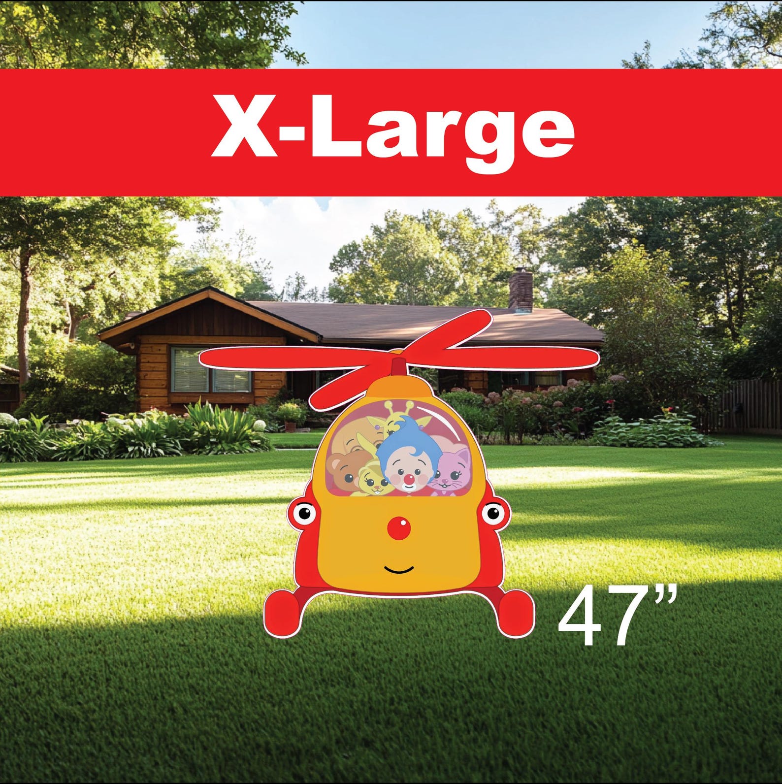 Plim Plim Standee Character - Prop Kids Party Decoration- Cutouts ...