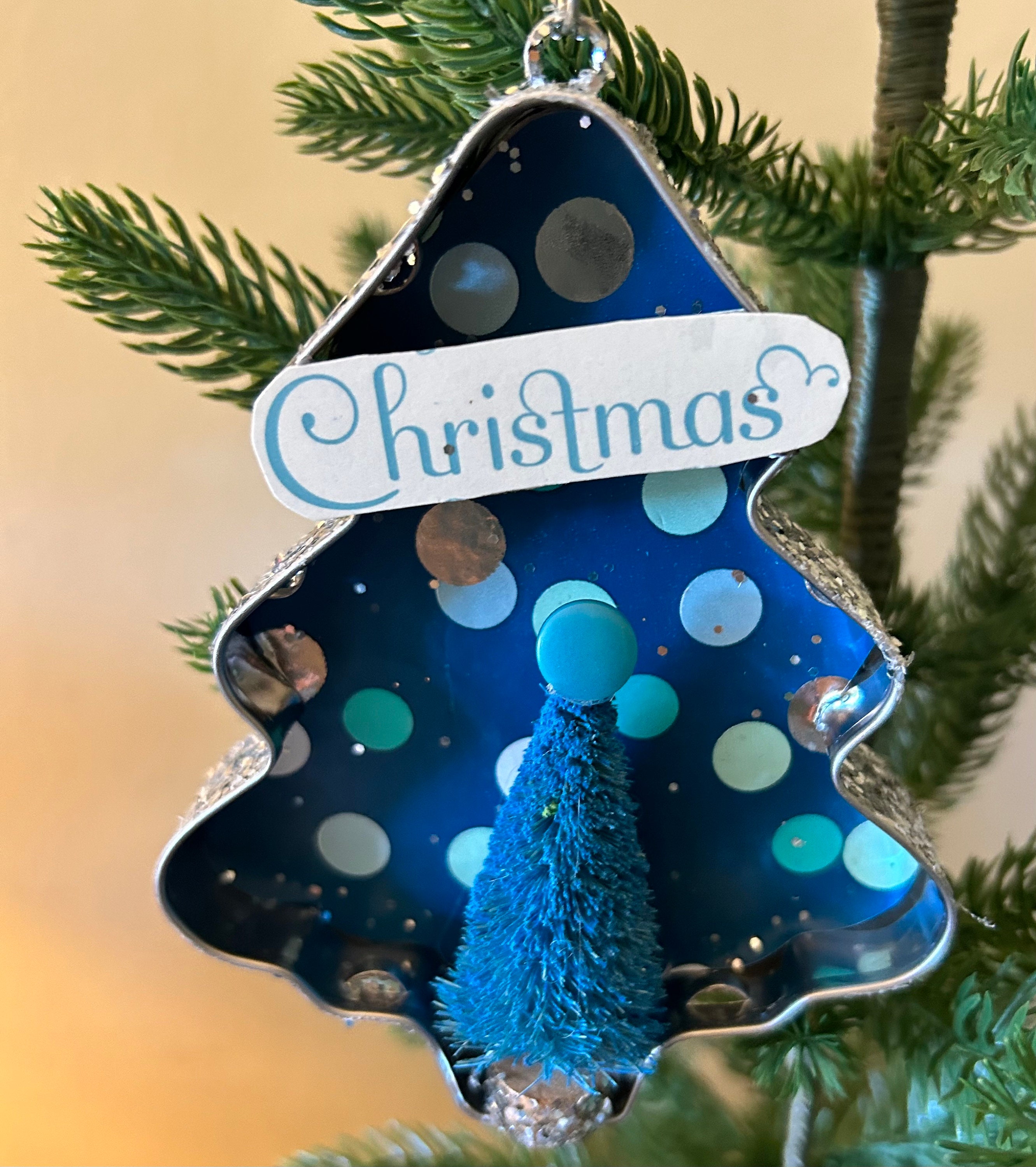 Silver Tree Cookie Cutter Diorama - Etsy