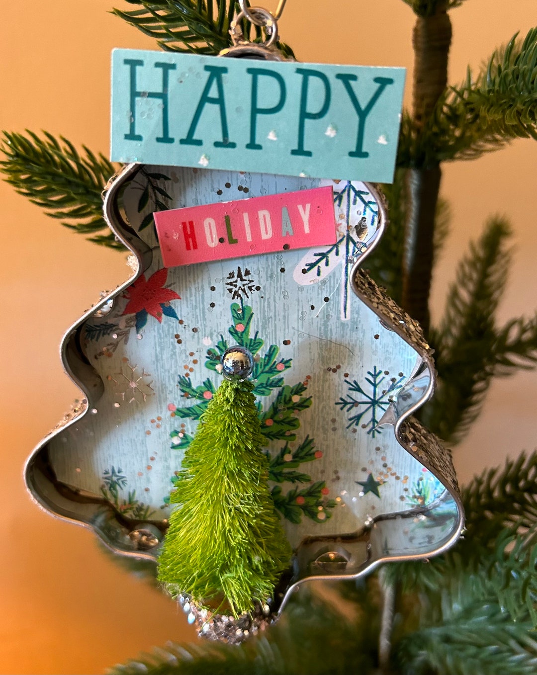 Silver Tree Cookie Cutter Diorama - Etsy