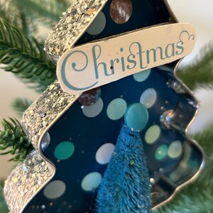 Silver Tree Cookie Cutter Diorama - Etsy