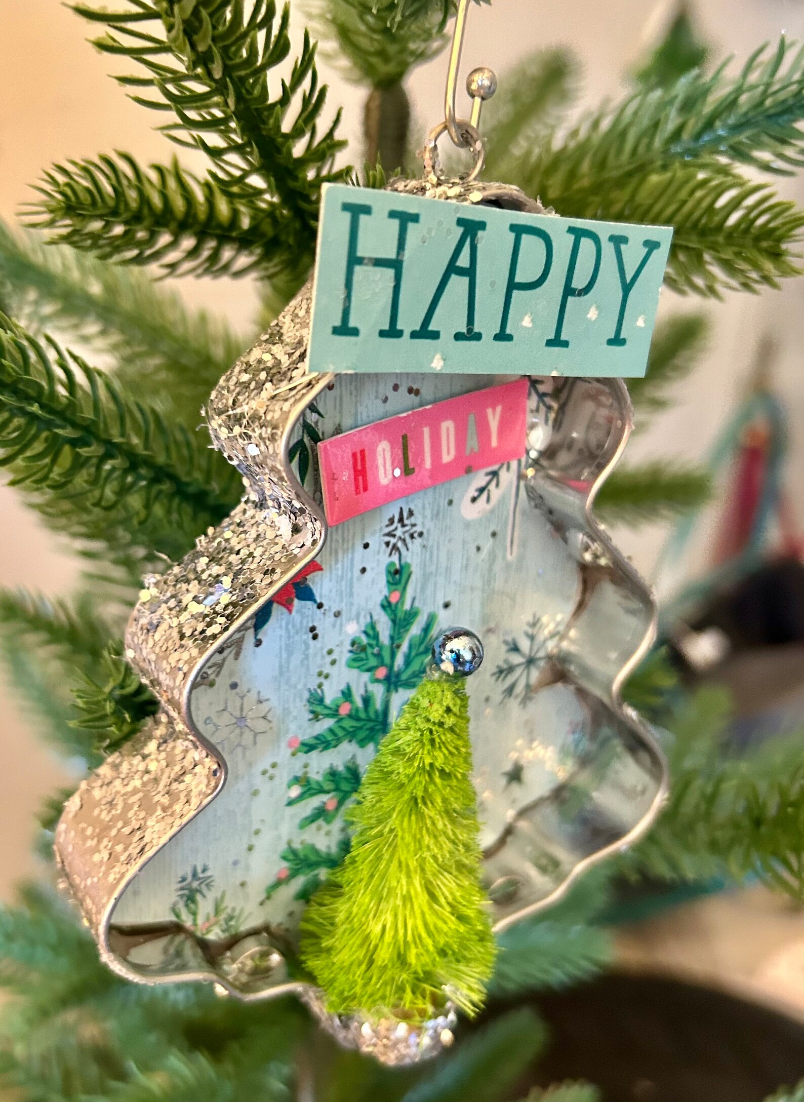 Silver Tree Cookie Cutter Diorama - Etsy
