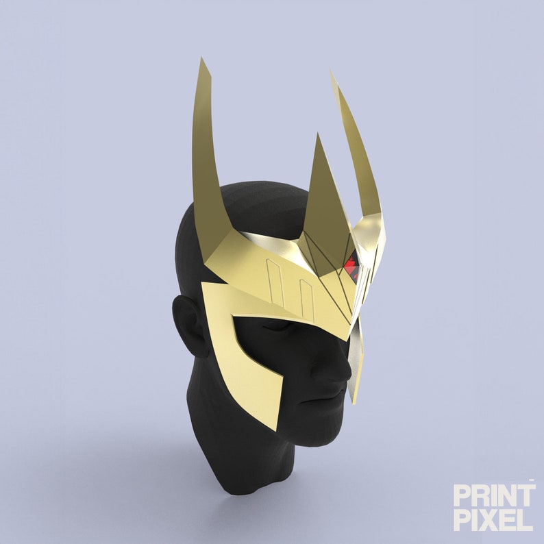 Phoenix Ikki Saint Seiya Helmet - STL 3D Print File - Divine Cloth ...