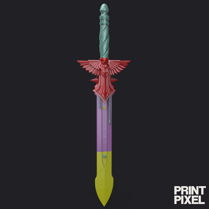 Dark Angels Power Sword - Etsy