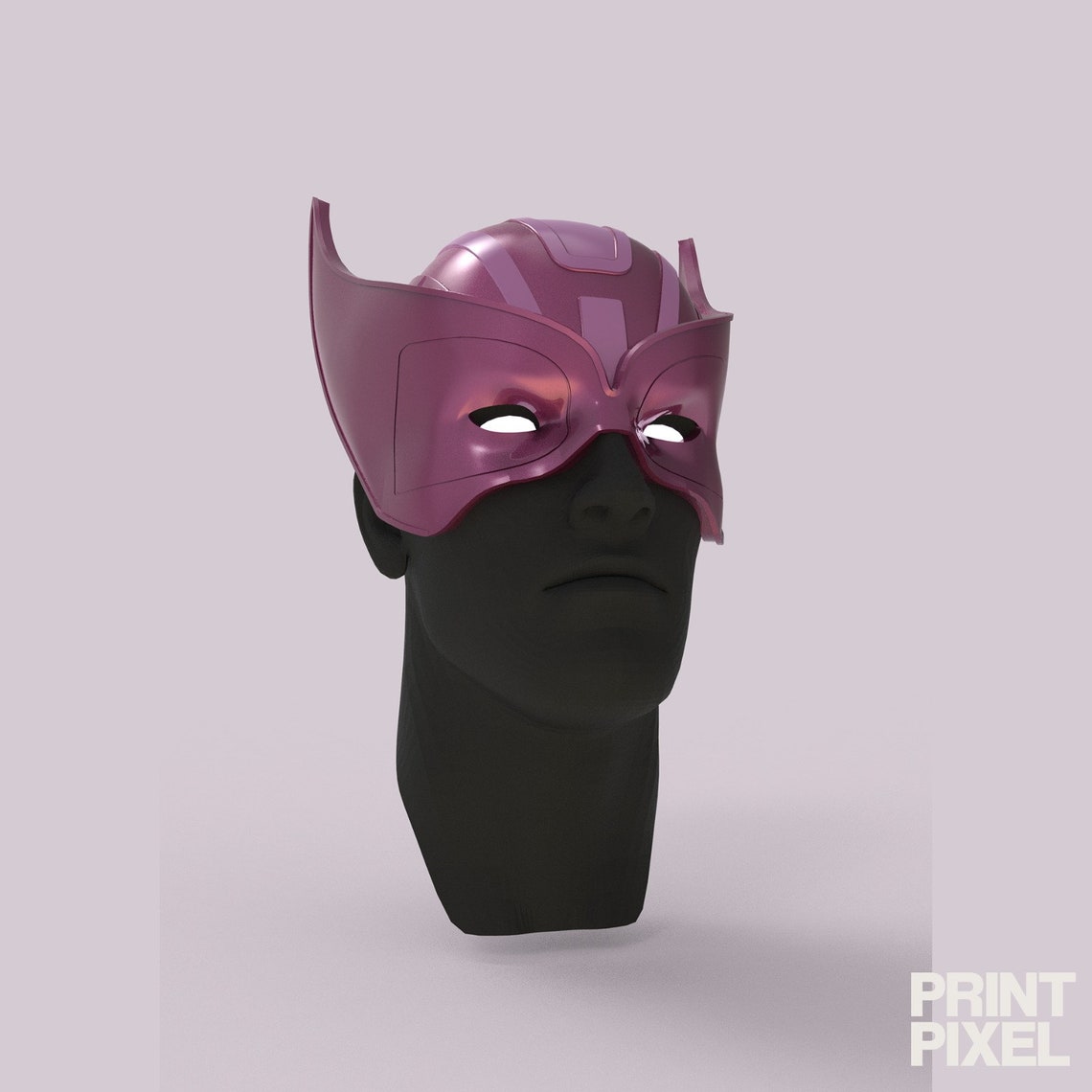 HAWKEYE Mask-digital Download - Etsy