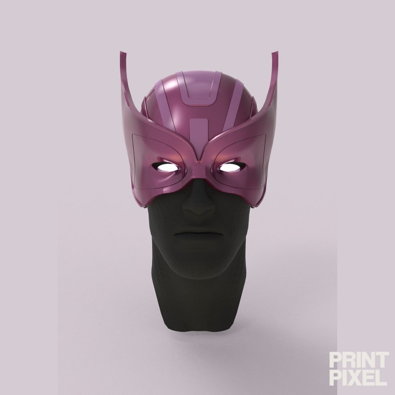 HAWKEYE Mask-digital Download - Etsy
