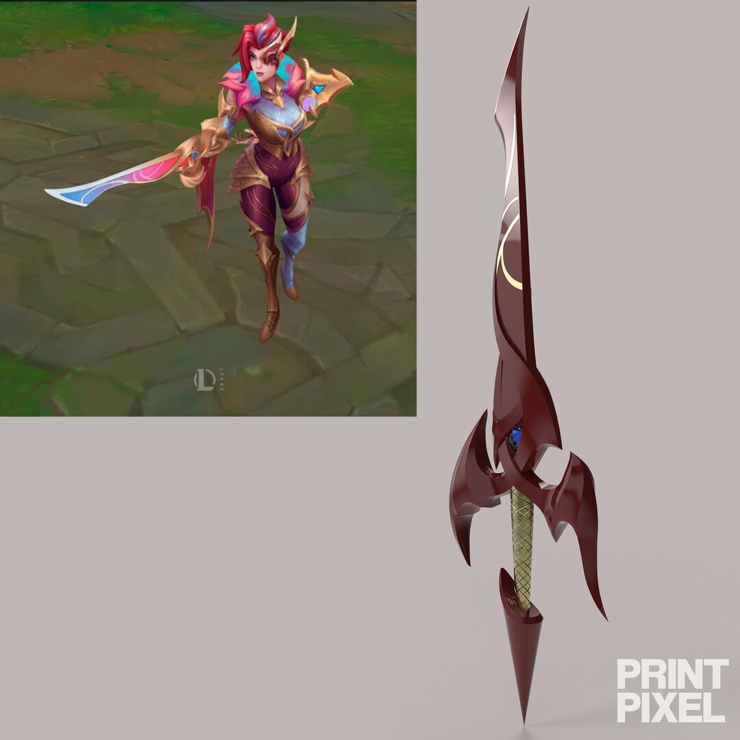 Fiora - Dragonmancer Sword - Digital Download - Etsy